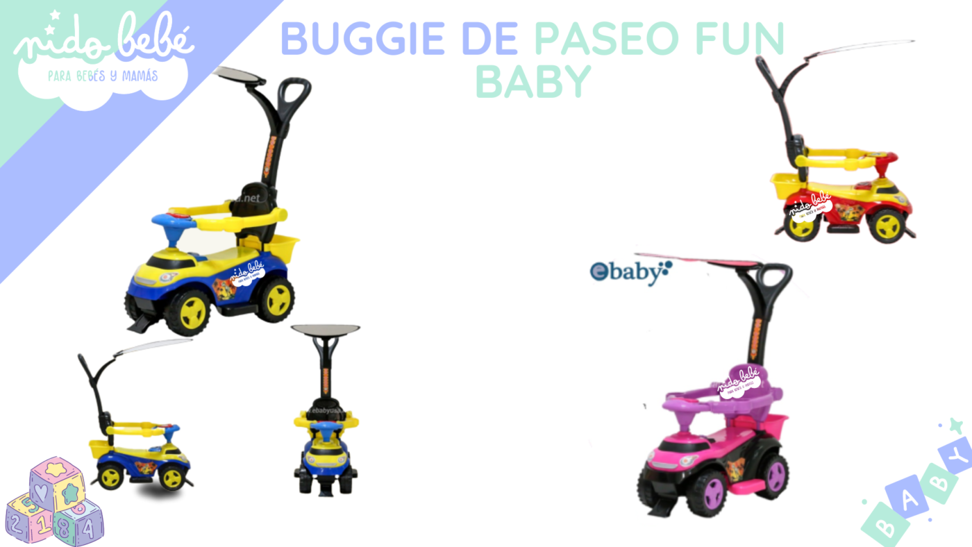 BUGGIE DE PASEO FUN BABY – Nido Bebe